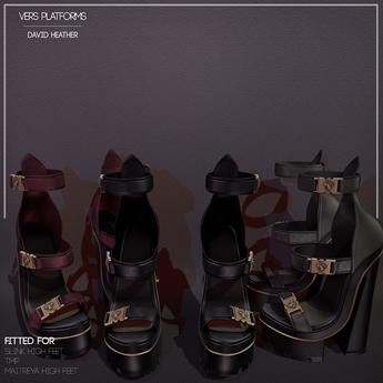Second Life Marketplace - -David Heather-Vers Platforms/Black
