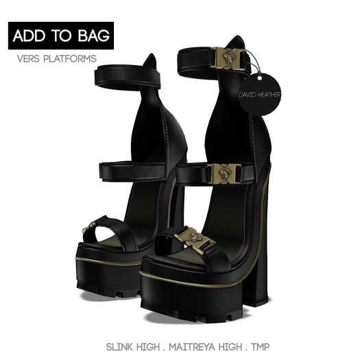 Second Life Marketplace - -David Heather-Vers Platforms/Black