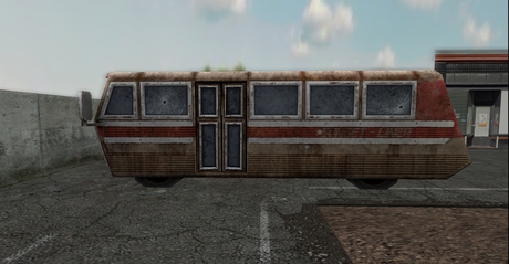 Second Life Marketplace - damaged old bus mesh