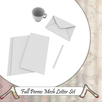 Second Life Marketplace - ^Upcycled^ Full Perm Letter Set