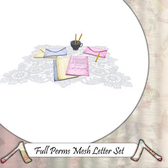 Second Life Marketplace - ^Upcycled^ Full Perm Letter Set