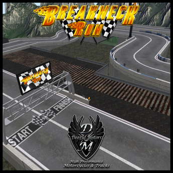 Second Life Marketplace - (DM) Breakneck Run Race Track