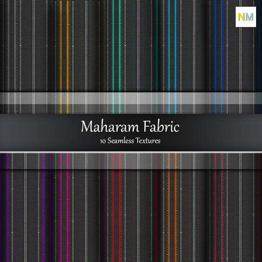 Second Life Marketplace - Maharam Fabric 10 Seamless Fabric Textures NM