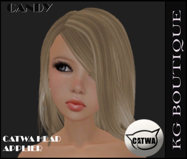 Second Life Marketplace - KG Candy Catwa Head Skin Applier