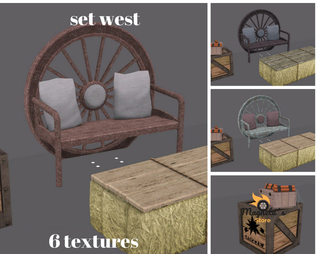 Second Life Marketplace - *MG* West Set