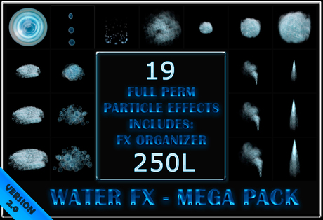 Second Life Marketplace - Particle FX Mega Pack - Water FX - 19 Full ...