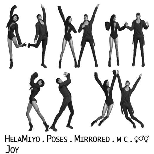 Second Life Marketplace - HelaMiyo :: Poses :: Joy