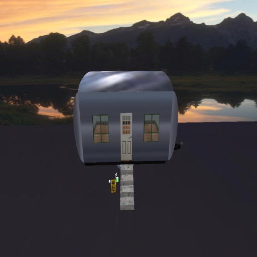 Second Life Marketplace - GRAY TRAILER BOX