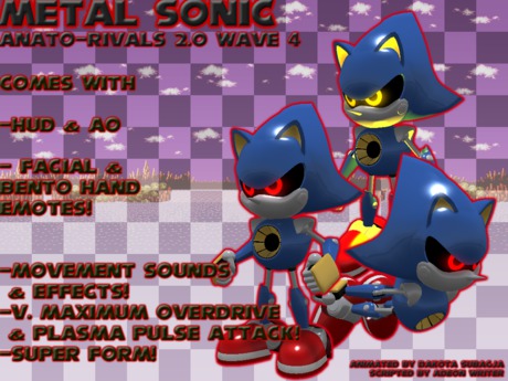 All Metal Sonic Forms
