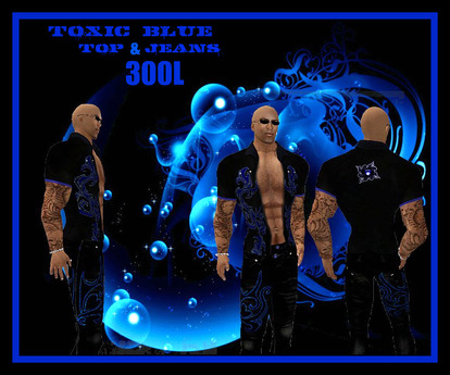 Second Life Marketplace - toxic blue