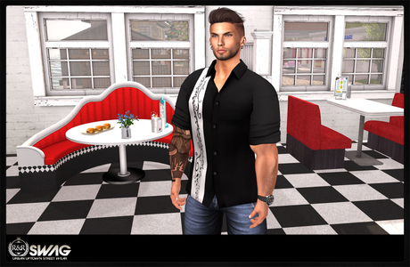 Second Life Marketplace - [RnR] Swag Jonny Grease, 50's Outfit for ...