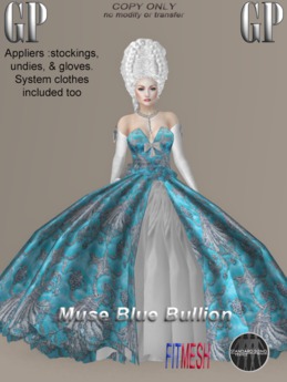 Second Life Marketplace - Muse Blue Bullion