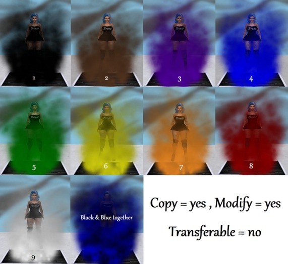 Second Life Marketplace - !RSD! - Steam / Smoke - RGB Fatpack