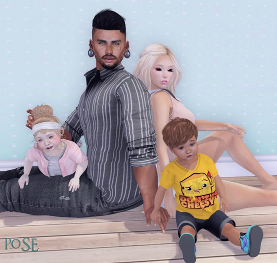 Second Life Marketplace - p.o.s.e. happy family