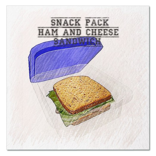 Second Life Marketplace - [FP] DFS Snack Pack Ham And Cheese Sandwich ...