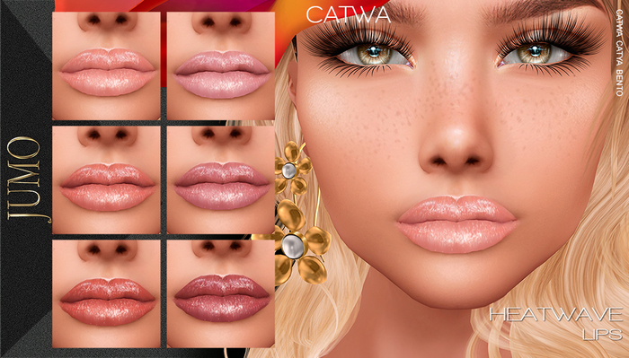 Second Life Marketplace - .:JUMO:. Heatwave Lips - CATWA Heads - ADD ME