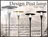 Second Life Marketplace - Streetlamp Design Postlamps Pack * full ...