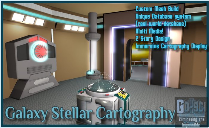 Second Life Marketplace - GO-SCI Galaxy Class Stellar Cartography,1.0,350