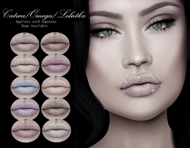 Second Life Marketplace - [MJNM] GlitterPop Lipstick ~DEMO