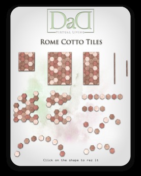 Second Life Marketplace - Rome Cotto Tiles