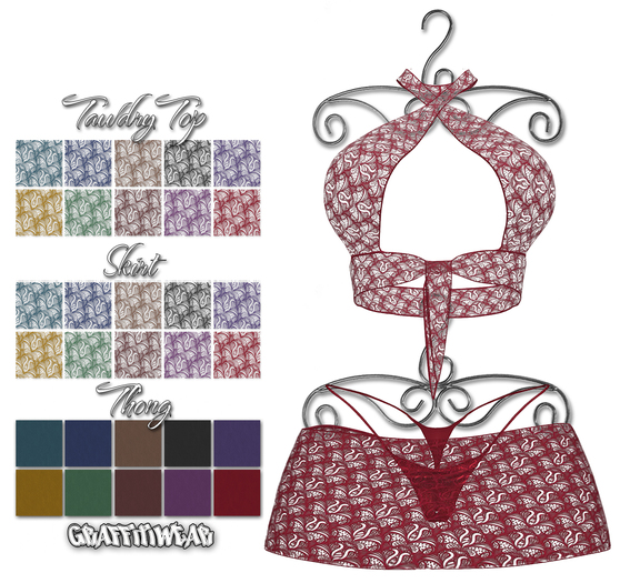 Second Life Marketplace - Graffitiwear Dark Tawdry