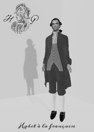 Second Life Marketplace - Homme Galant - Frock coat DEMO
