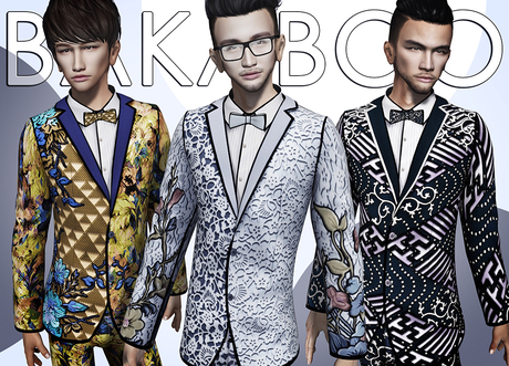 Second Life Marketplace - Bakaboo - Baka Tuxedo - Color A
