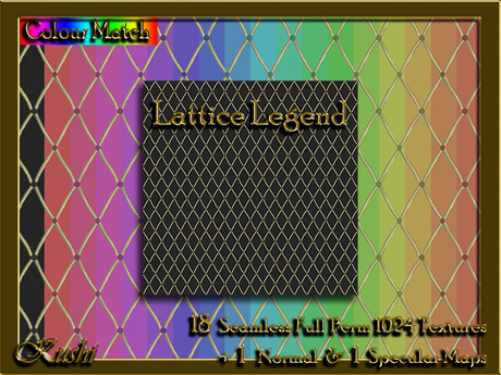 Second Life Marketplace - Lattice Legend Textures