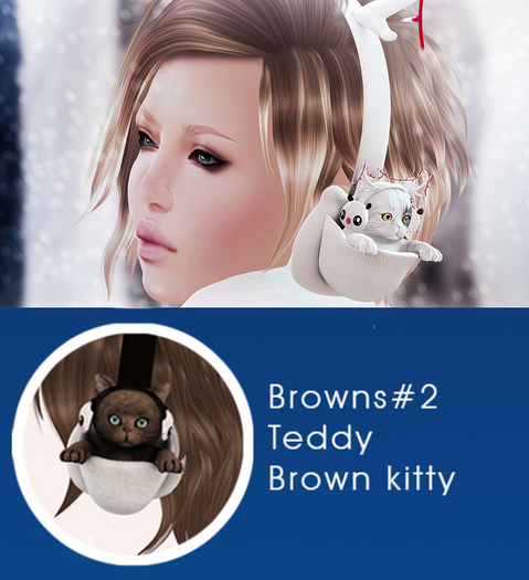Second Life Marketplace - ~Tableau Vivant~ Xy Browns#2 // Teddy - Brown ...