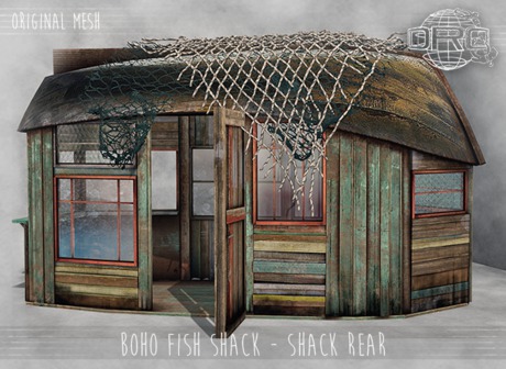 Second Life Marketplace - -DRD- Boho Fish Shack - Shack