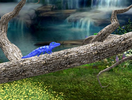 Second Life Marketplace - Lizard on Tree