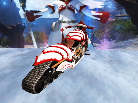 Second Life Marketplace - M2SCC White Mage Tank Bike (F)