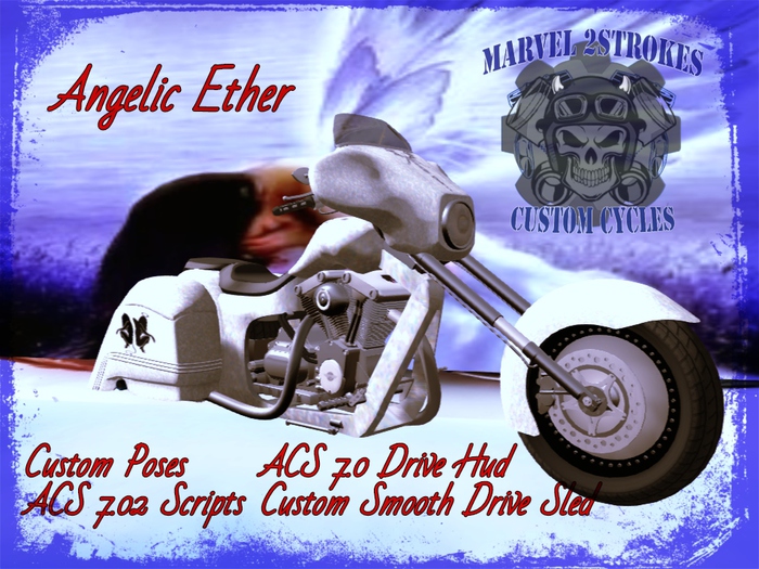 Second Life Marketplace - M2SCC Angelic Ether Bike (F)