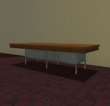 Second Life Marketplace - Buffet Table "Simple1 flat-wood Counter" Wood ...