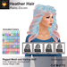 Second Life Marketplace - A&A Heather Hair Pastel Colors Pack. Long ...