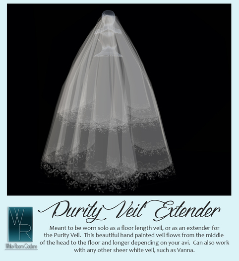 Second Life Marketplace - WRC Veil Shop... Purity Veil Extender demo