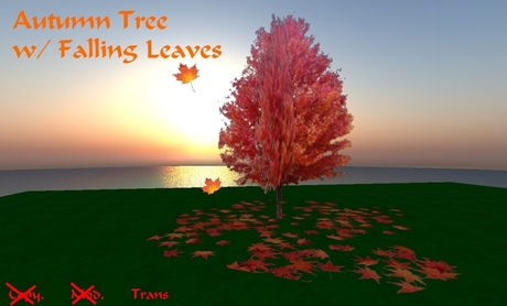Second Life Marketplace - Autumn Tree Boxed
