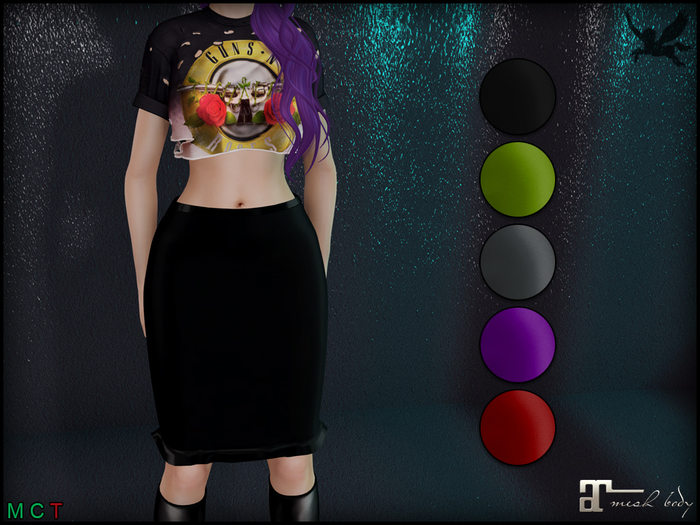Second Life Marketplace - PEGASUS // Pencil Skirt // Maitreya Size // 5 ...