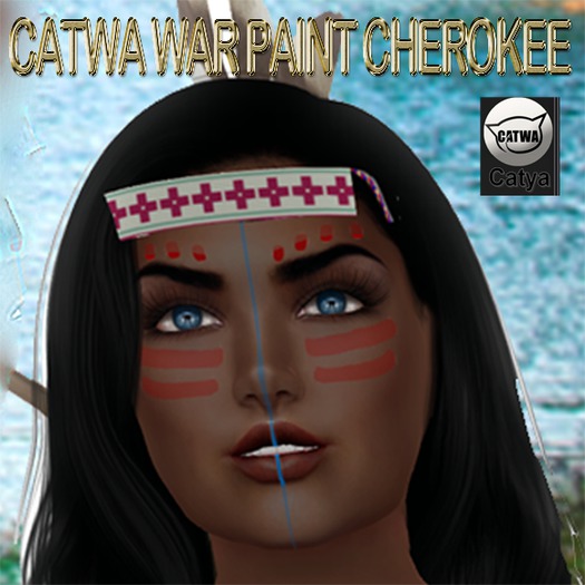 Second Life Marketplace - G&M Catwa Warpaint Cherokee