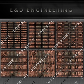 Second Life Marketplace - [IMP088] 20 Corroded Copper Steampunk Metal ...