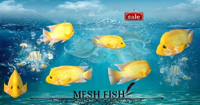 Second Life Marketplace - MESH FISH v. 8