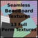 Second Life Marketplace - BeadBoard Textures Full Perms (Boxed)
