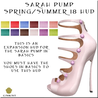 Second Life Marketplace - BM Sarah Pump Basics DEMO