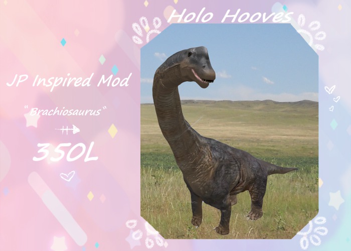 Second Life Marketplace - .:Holo Hooves:. - JP Brachiosaurus Mod