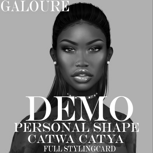 Second Life Marketplace - G // A.Personal Shape - Catwa Catya // DEMO