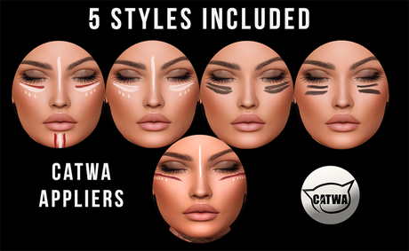 Second Life Marketplace - [LF] Native Face Paint Catwa+Layers