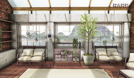 Second Life Marketplace - ROIRO - "Uekimuro" Large tree pot - BOX