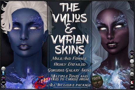 Second Life Marketplace - :[P]:- Skins Demos:// Vylius & Vyrian