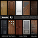 Second Life Marketplace - 10 Doors Textures [05]