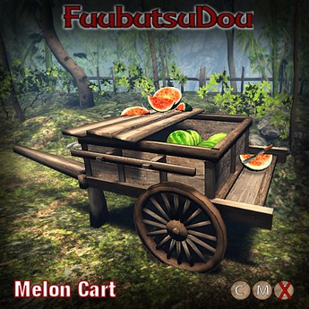 Second Life Marketplace - [FuubutsuDou]- Melon Cart